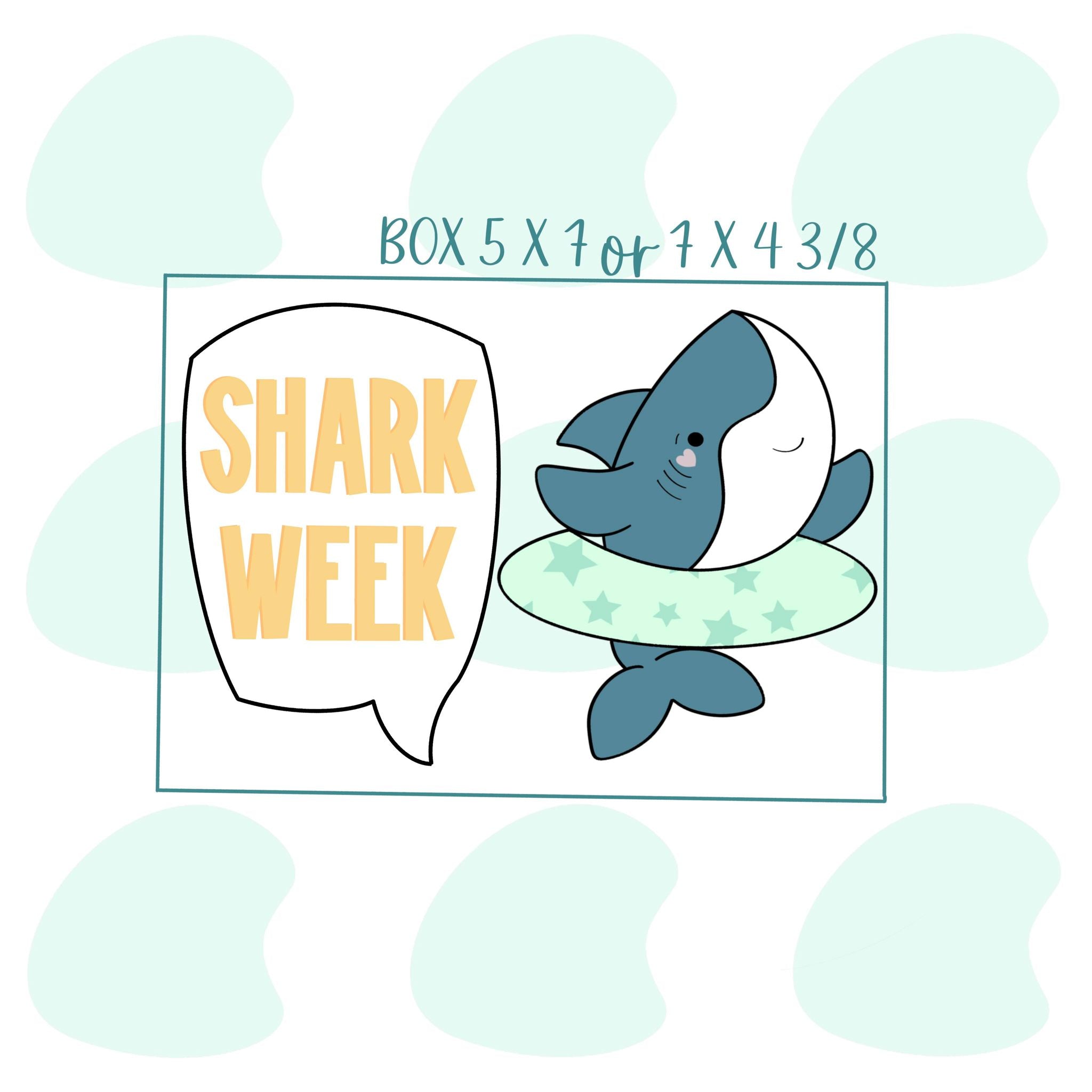 Shark Week 2 Piece Set 2023 - Cookie Cutters – The Cookie Mercantile