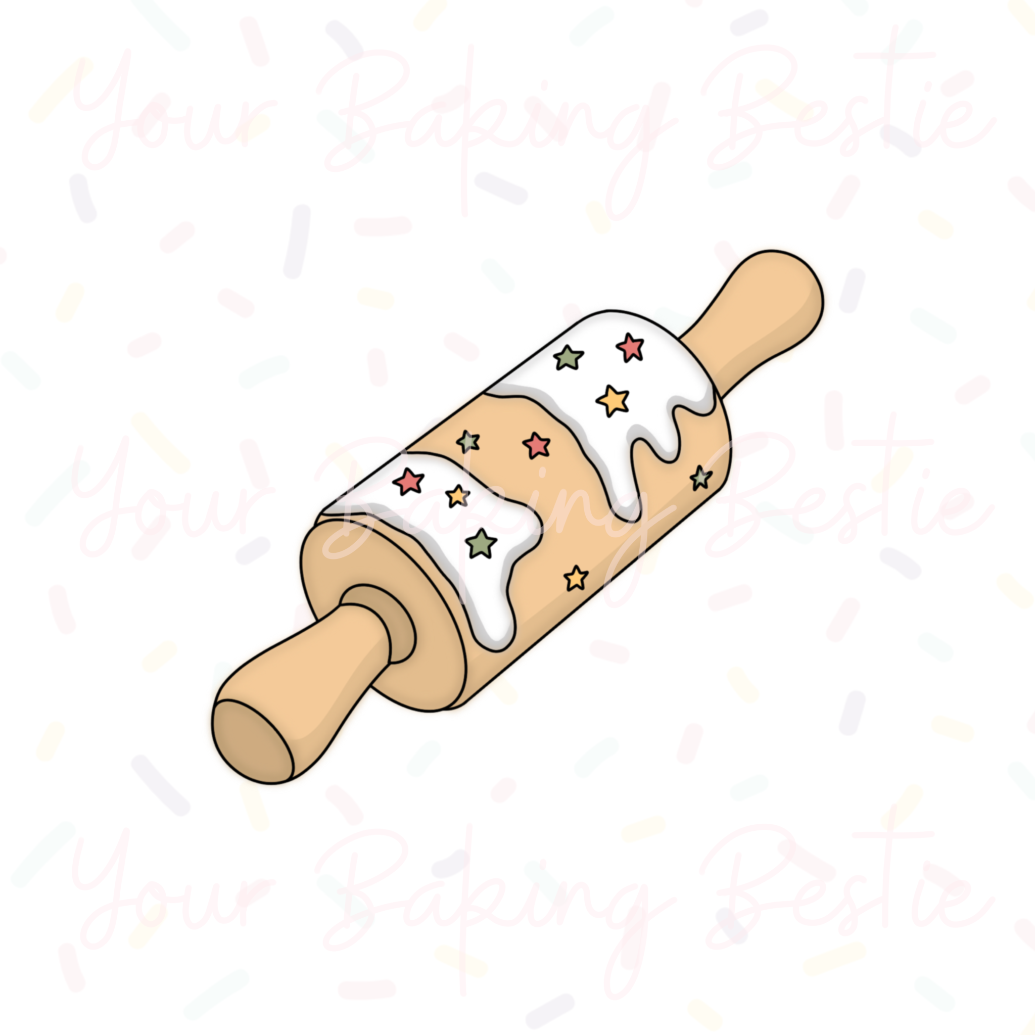 YBB - Rolling Pin - Cookie Cutter – The Cookie Mercantile