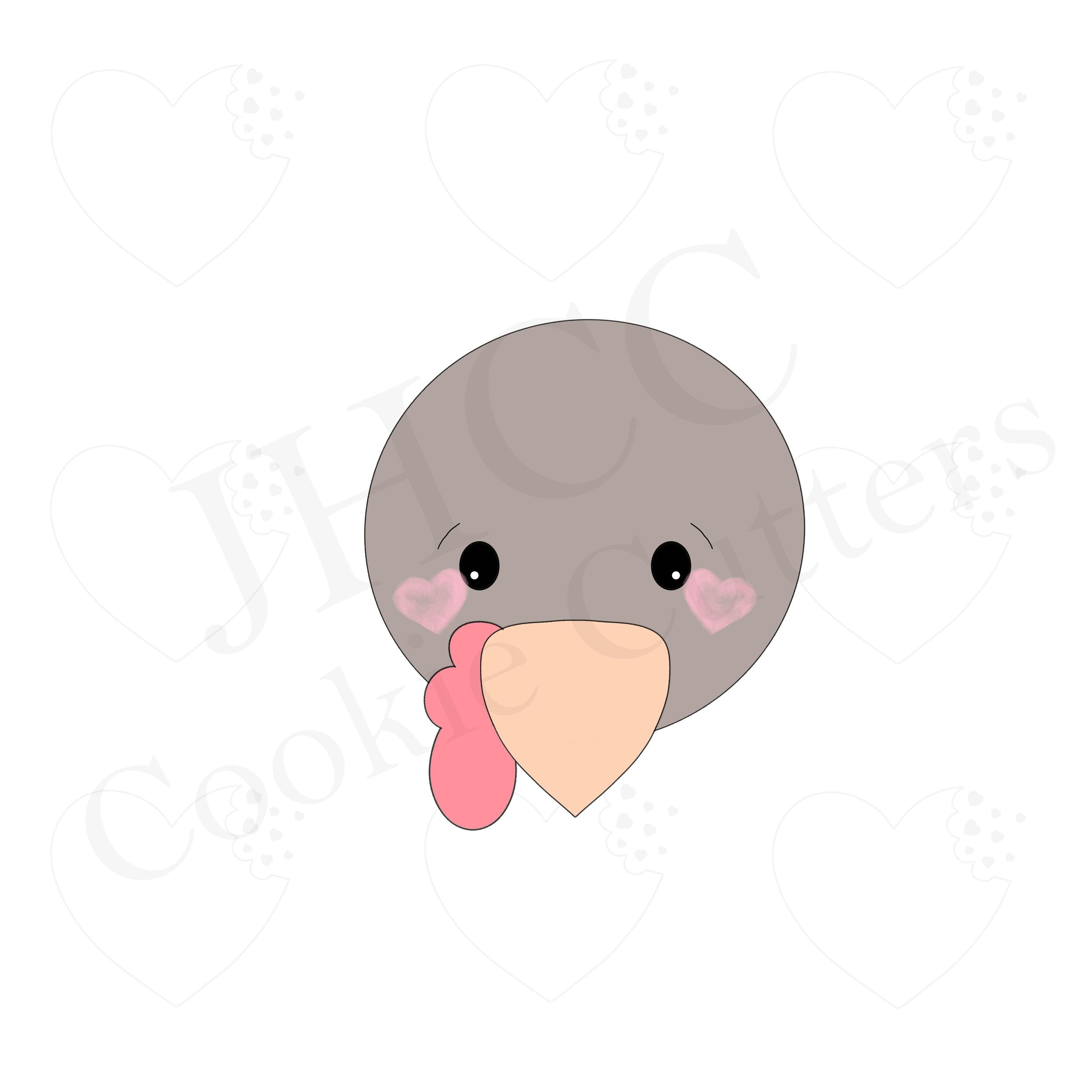 Turkey Face 2018 - Cookie Cutter – The Cookie Mercantile
