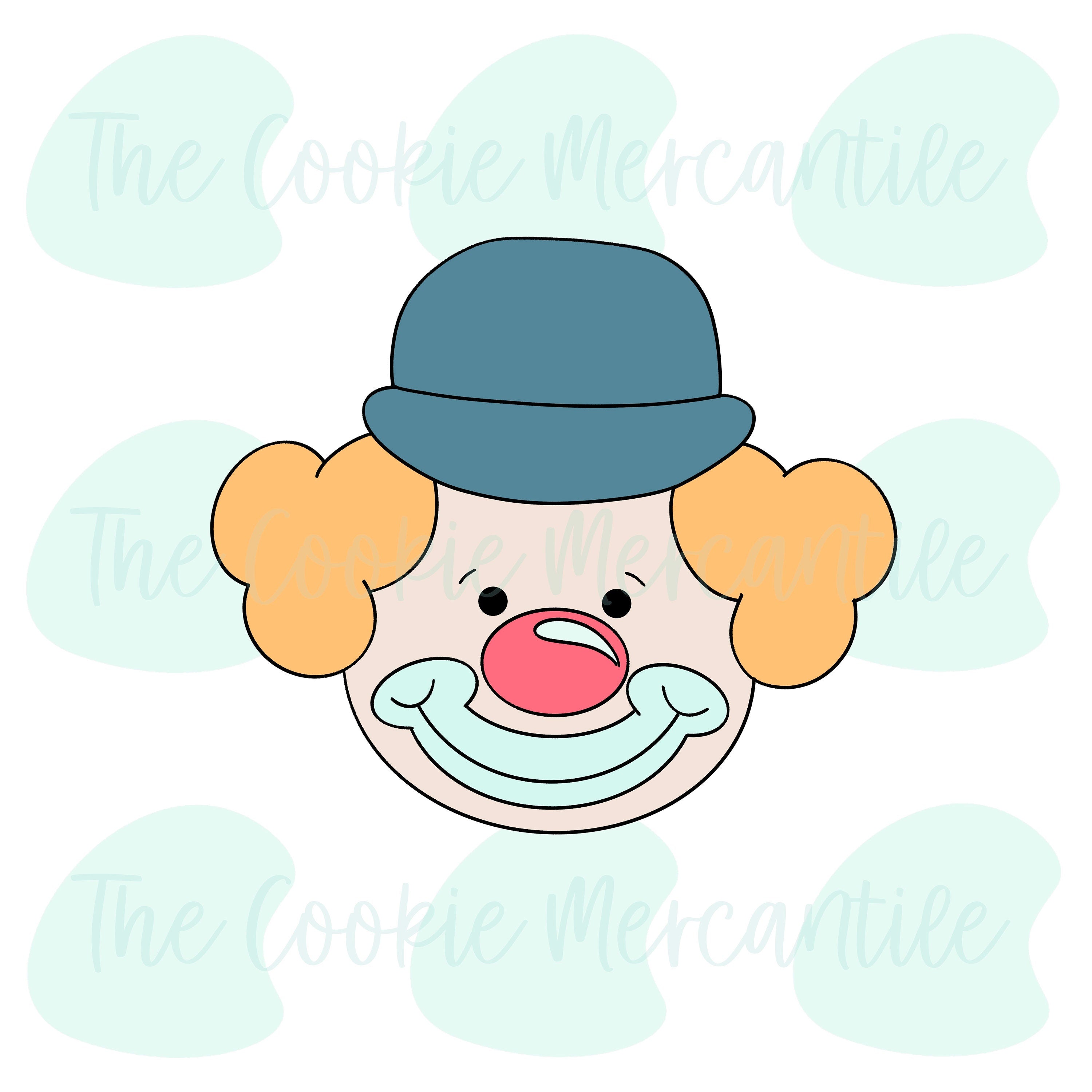 Clown Face [surprise box 2022] - Cookie Cutter – The Cookie Mercantile