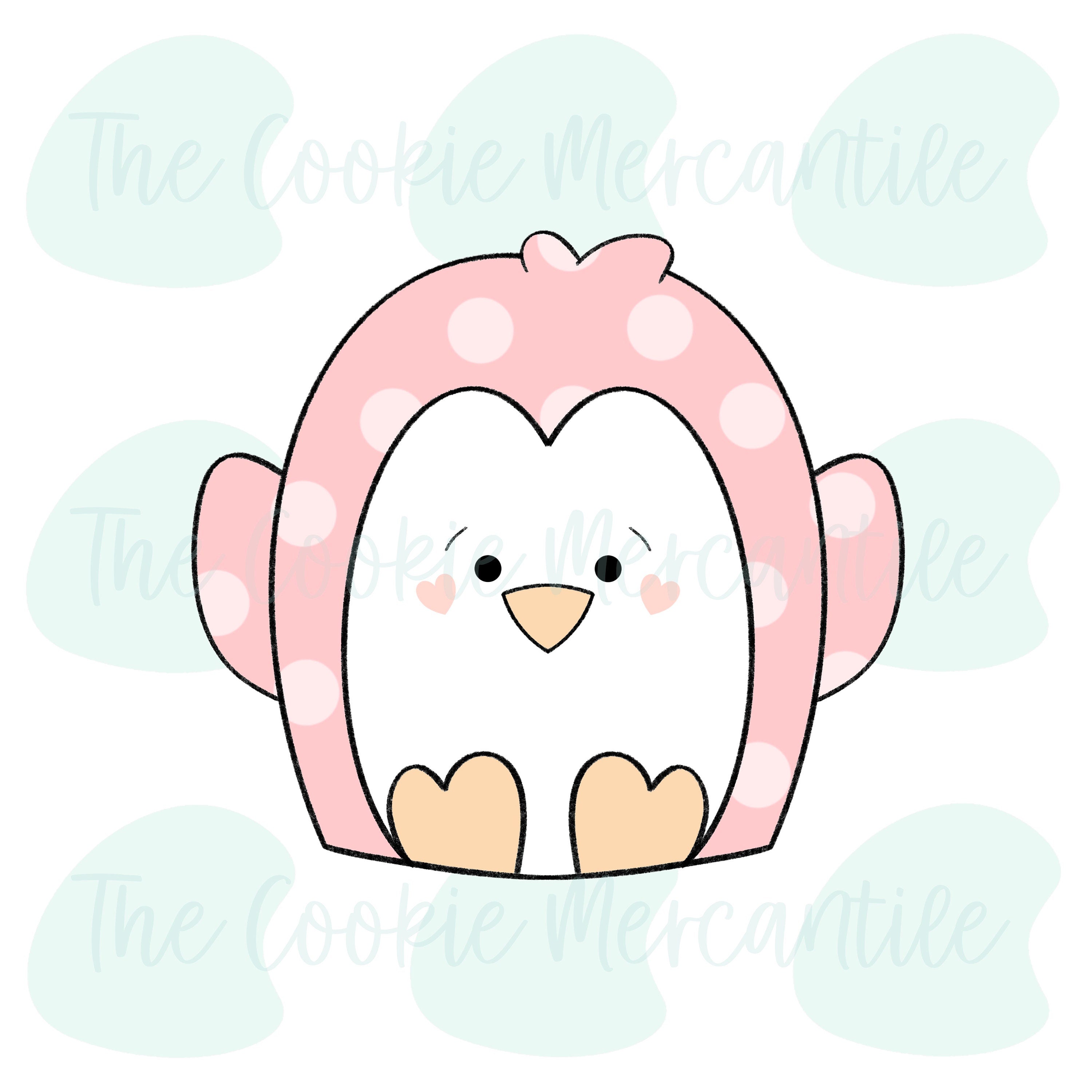 Chubby Penguin [surprise box 2023] - Cookie Cutter – The Cookie Mercantile